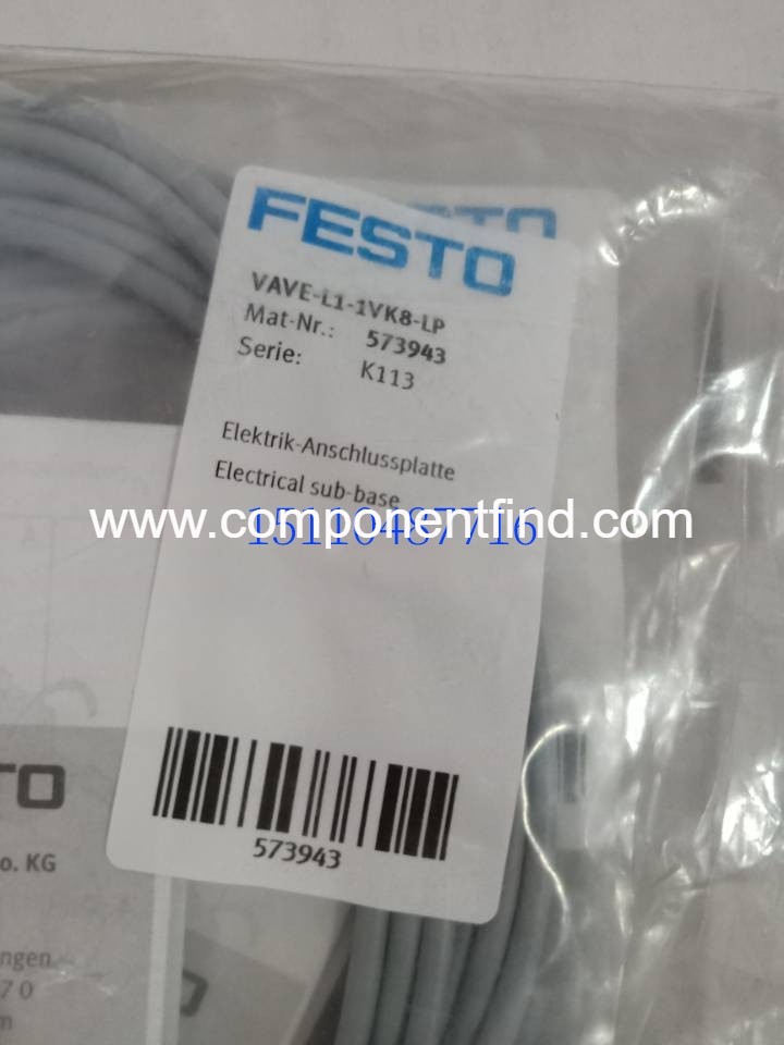 Festo FESTO cable VAVE-L1-1VK8-LP 573943 genuine spot