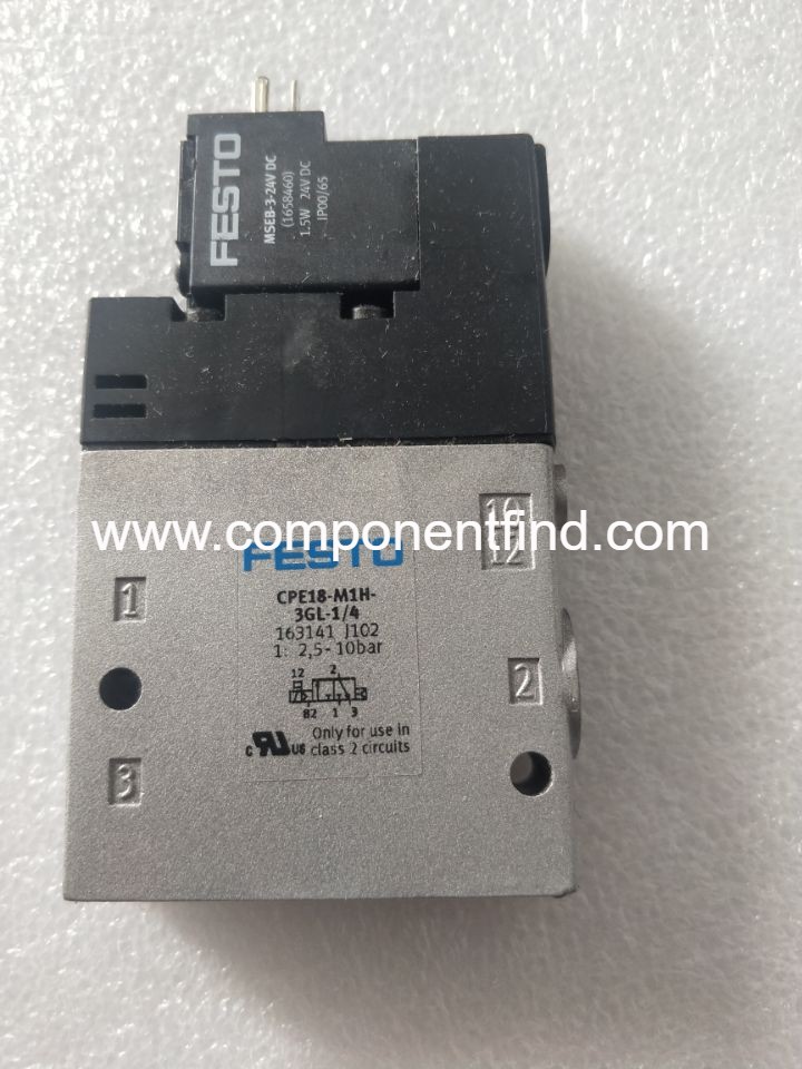 Festo FESTO original authentic solenoid valve CPE18-M1H-3GL-1/4 163141 spot