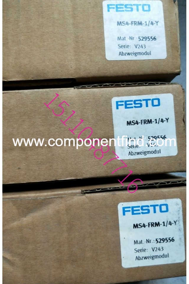 Festo FESTO gas block MS4-FRM-1/4-Y 529556 original authentic spot